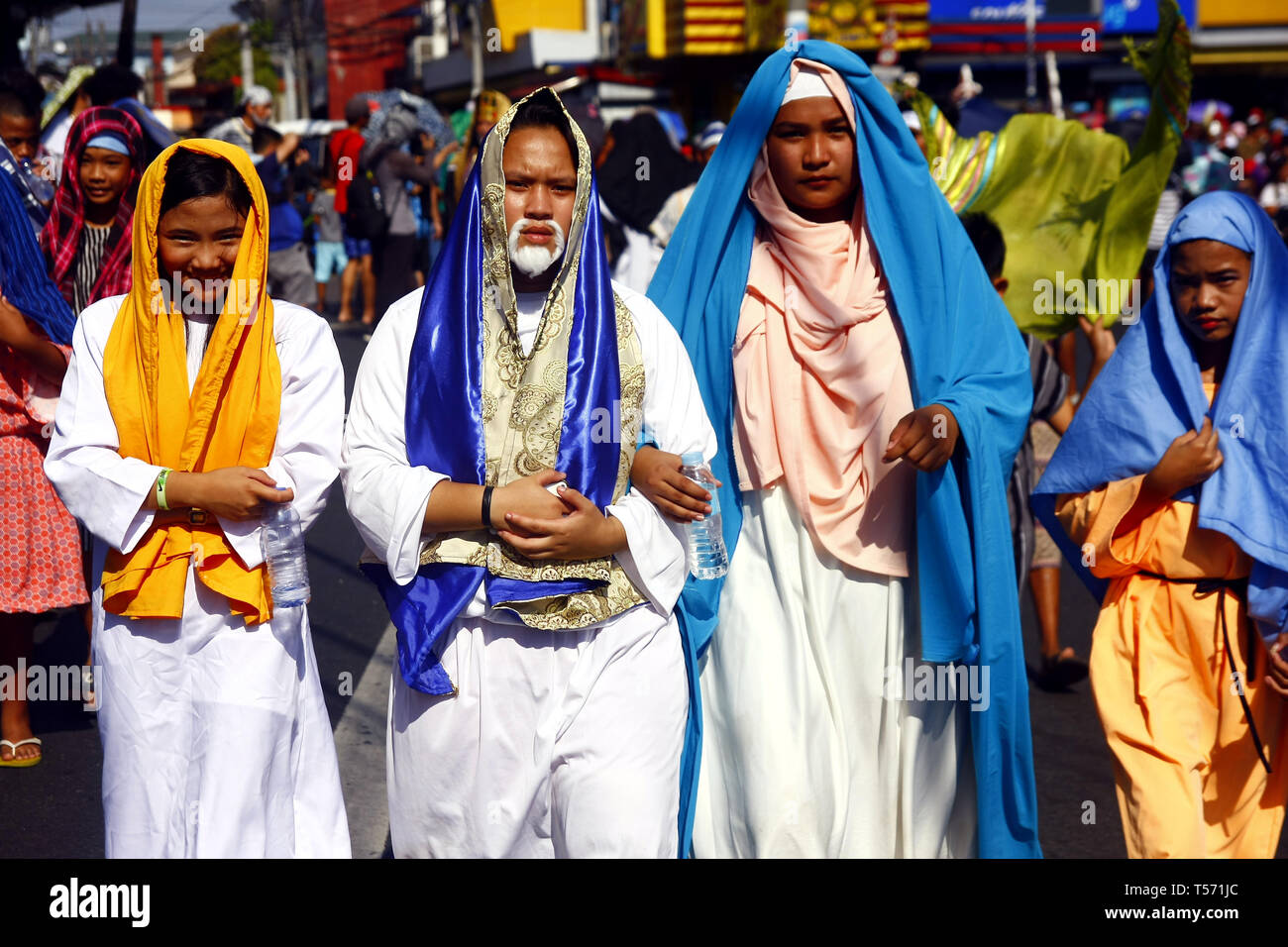 CAINTA, RIZAL, PHILIPPINES - APRIL 19, 2019: Actors and Characters in ...