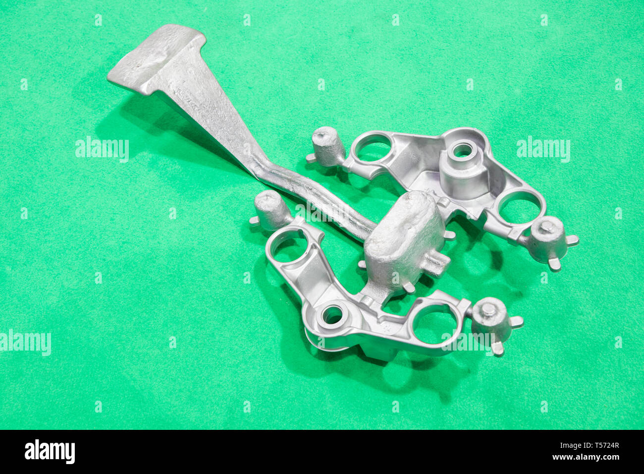 motocycle crown handle production by aluminium gravity casting process ...