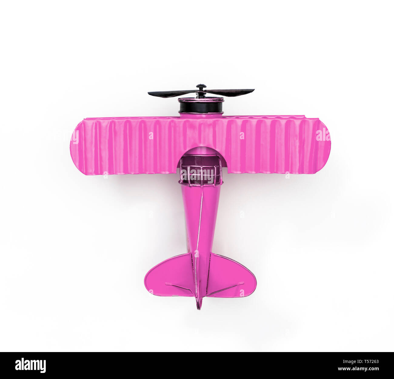 Pink toy plane hi-res stock photography and images - Alamy