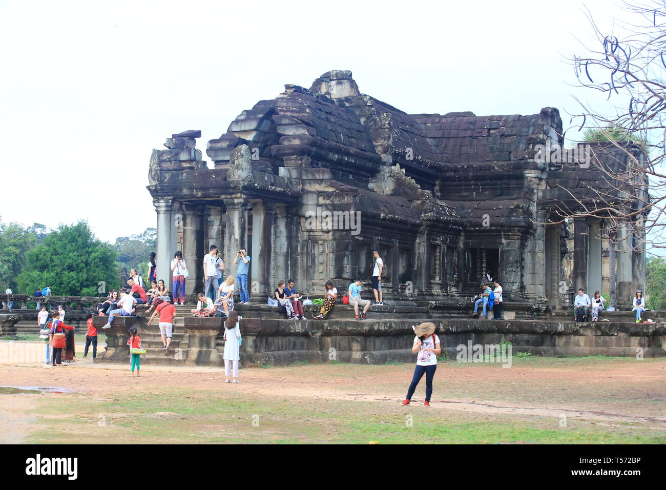 angkor wat view Stock Photo - Alamy