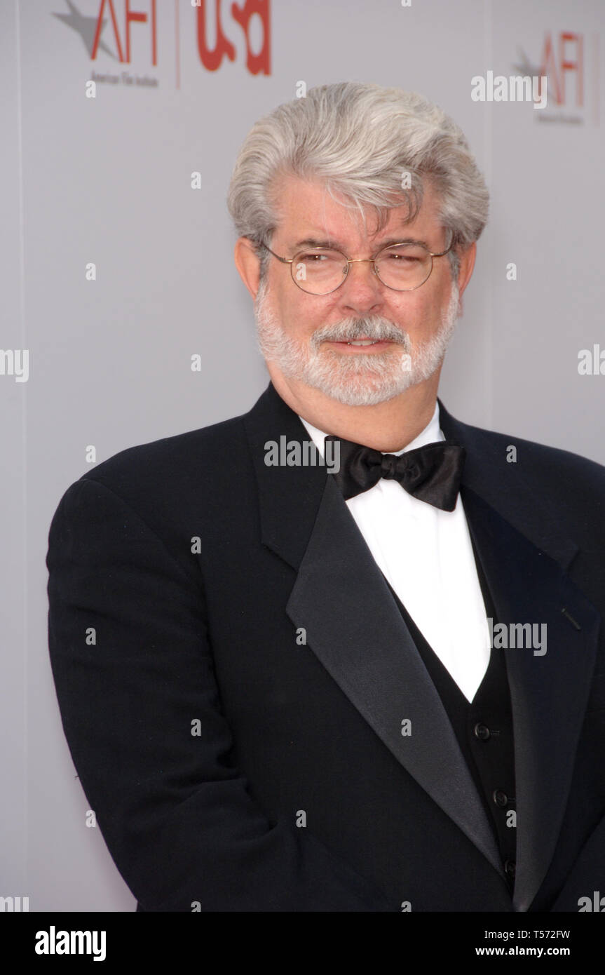 LOS ANGELES, CA. June 08, 2006: GEORGE LUCAS at the 34th AFI Life ...