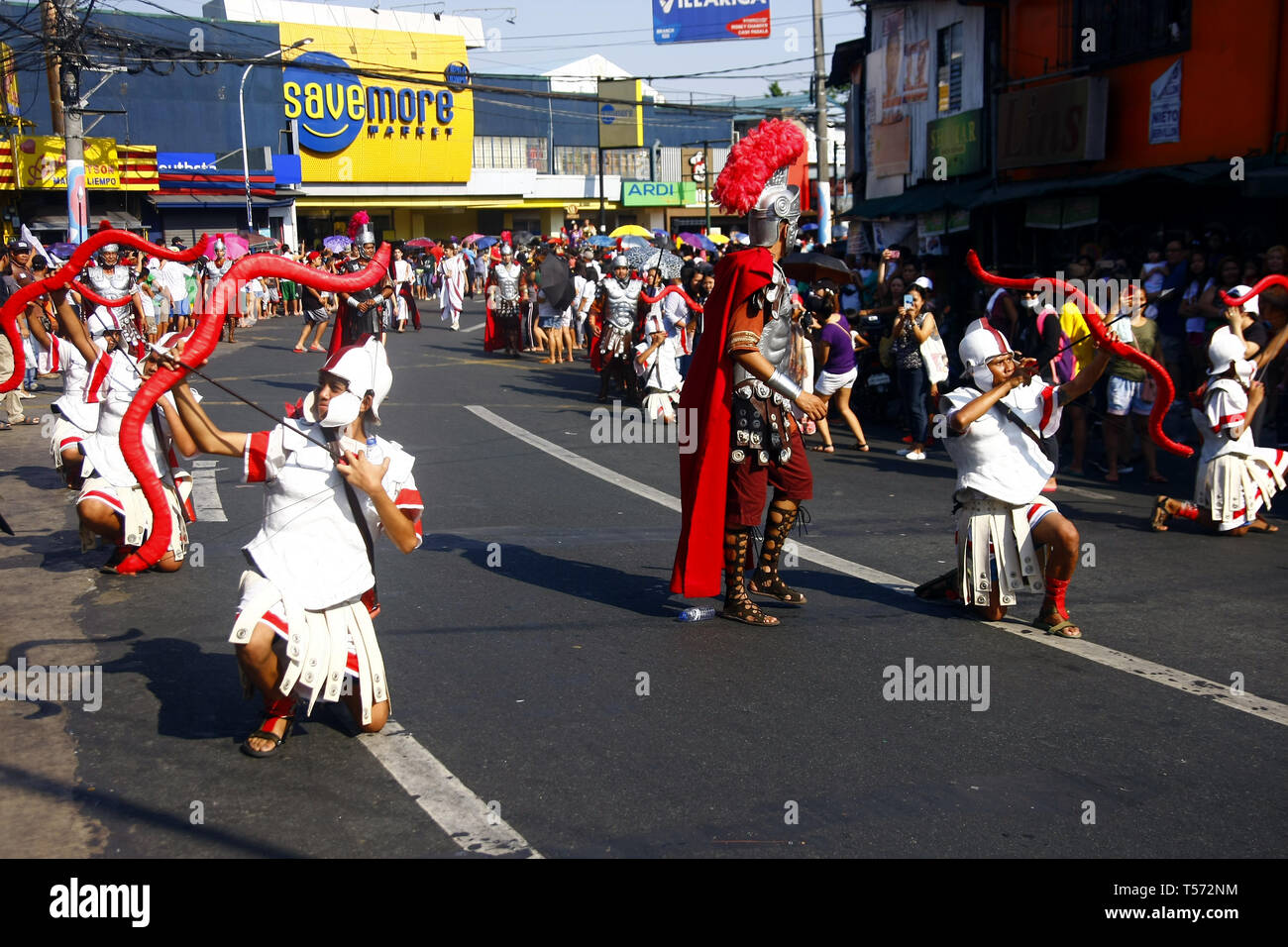 CAINTA, RIZAL, PHILIPPINES - APRIL 19, 2019: Actors and Characters in ...