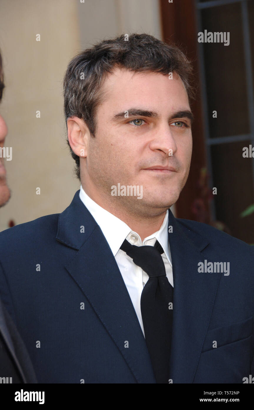 LOS ANGELES, CA. June 10, 2006: Actor JOAQUIN PHOENIX at Chrysalis ...