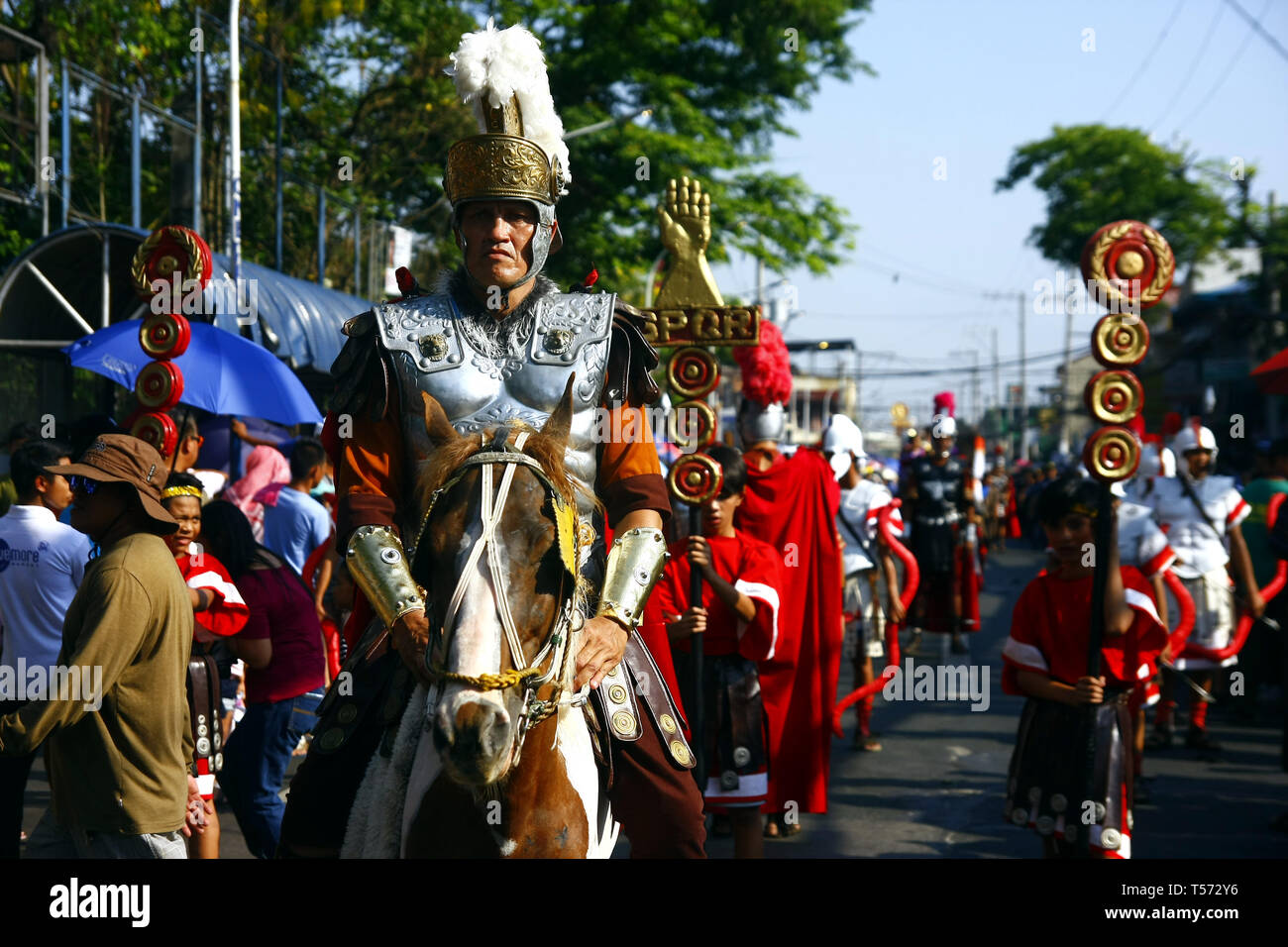 CAINTA, RIZAL, PHILIPPINES - APRIL 19, 2019: Actors and Characters in ...