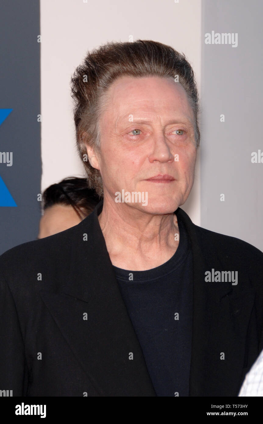 LOS ANGELES, CA. June 14, 2006: Actor CHRISTOPHER WALKEN at the Los ...