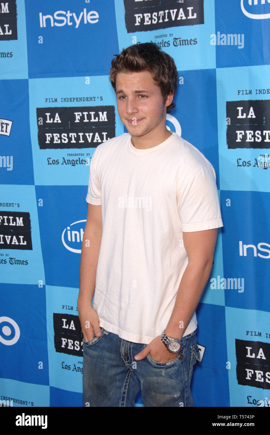 LOS ANGELES, CA. June 22, 2006: Actor SHAWN PYFROM at the Los Angeles ...
