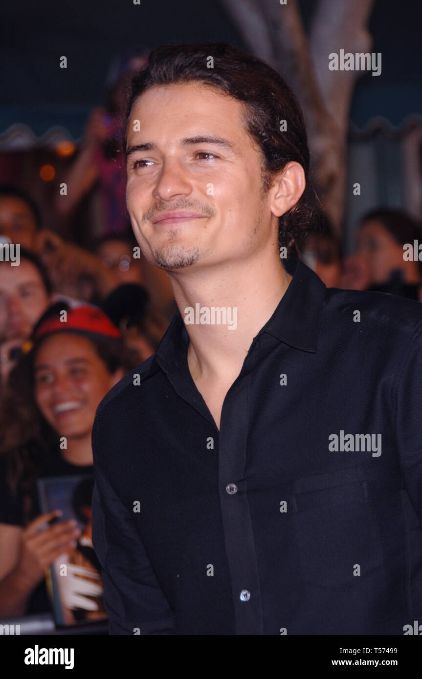 LOS ANGELES, CA. June 25, 2006: Actor ORLANDO BLOOM at the world ...