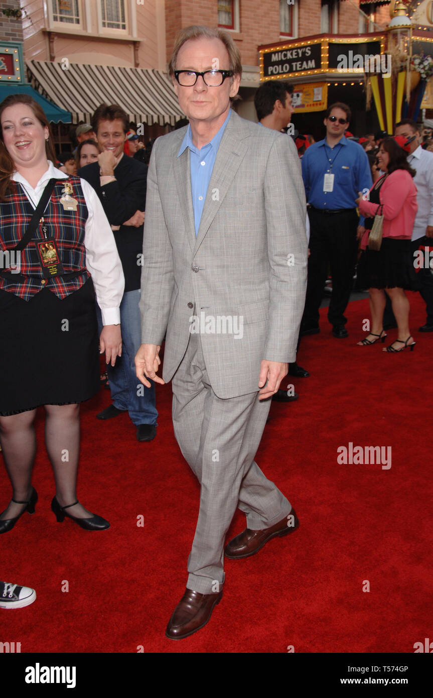 LOS ANGELES, CA. June 25, 2006: Actor BILL NIGHY at the world premiere ...