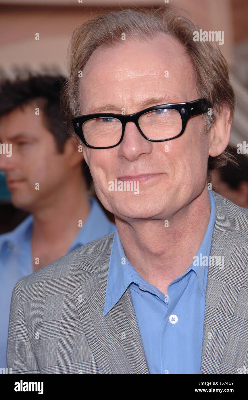 LOS ANGELES, CA. June 25, 2006: Actor BILL NIGHY at the world premiere ...
