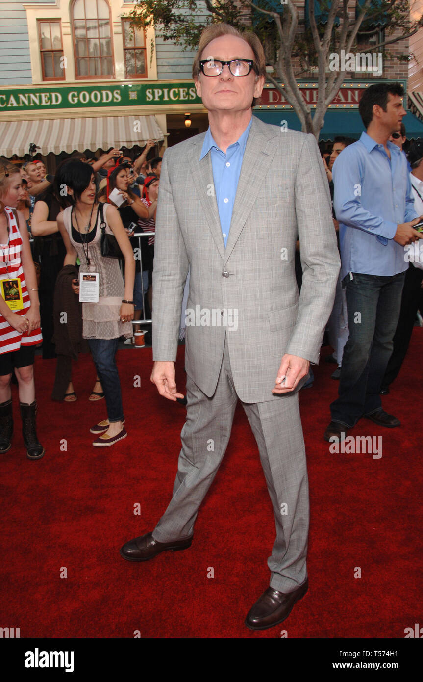 LOS ANGELES, CA. June 25, 2006: Actor BILL NIGHY at the world premiere ...
