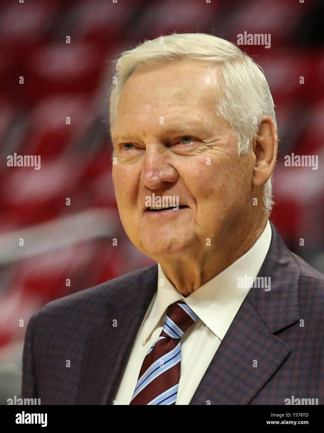 Los Angeles, CA, USA. 21st Apr, 2019. Clippers consultant Jerry West ...