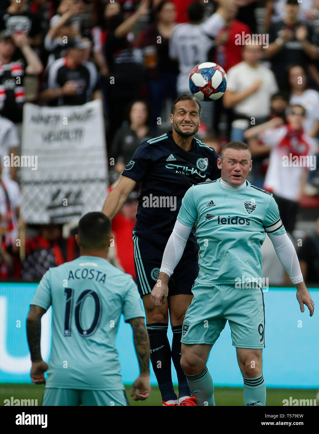 Washington DC, USA. 21st Apr, 2019. New York City FC Defender (4 ...