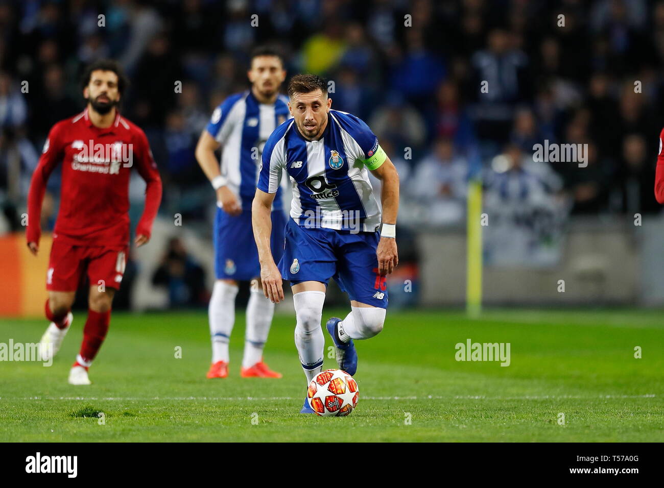 Porto, Portugal. 17th Apr, 2019. Hector Herrera (Porto) Football/Soccer ...