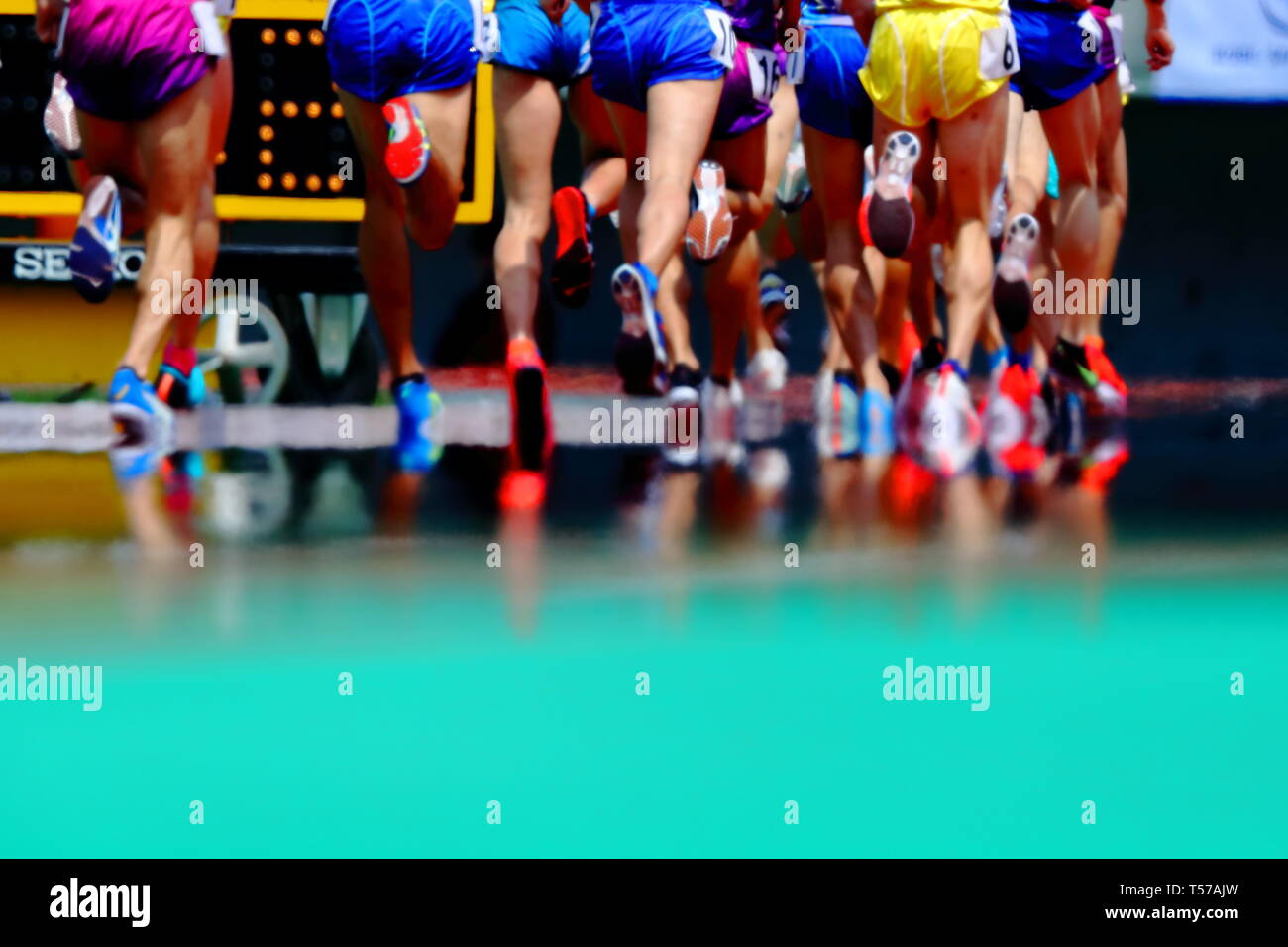 Kobe, Japan. 21st Apr, 2019. The Ambiance shot Athletics : The 67th ...