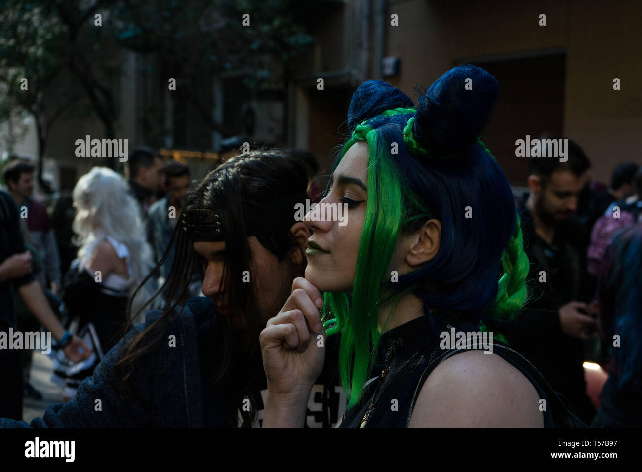 A cosplayer seen dressed as their favourite character during the ...