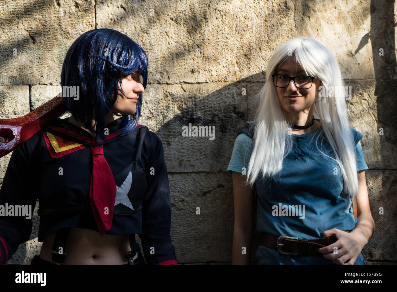 Cosplayers seen dressed as their favourite characters during Comicdom ...