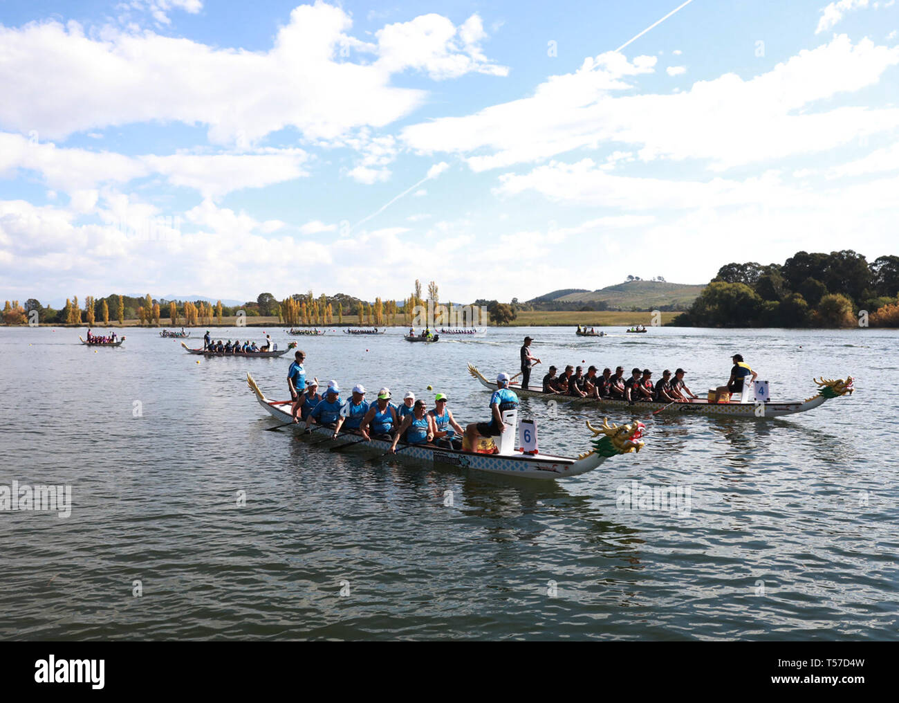 Australian dragon boat hi-res stock photography and images - Alamy