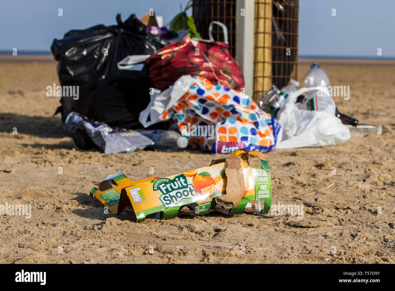 Clean sea, dirty sea beach before after hi-res stock photography and ...