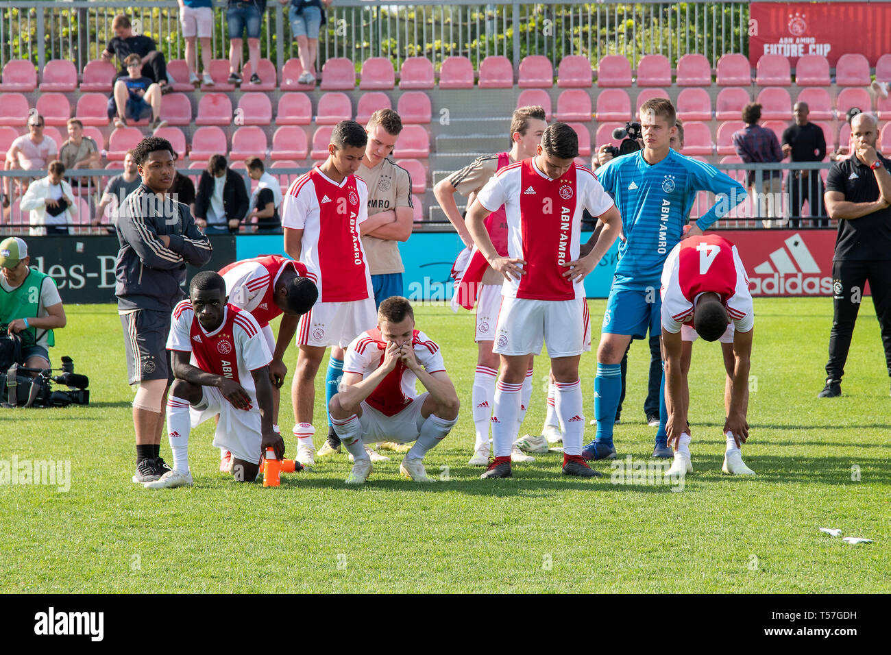 AMSTERDAM , 22-04-2019 , Sportpark De Toekomst , Dutch football , ABN ...