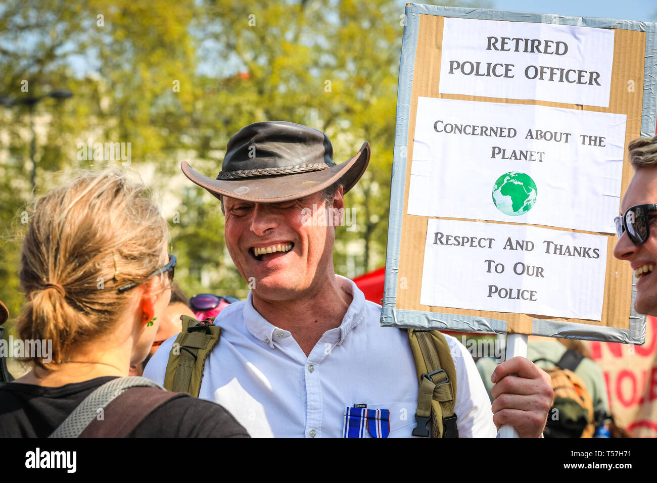 Retired police officer hi-res stock photography and images - Alamy