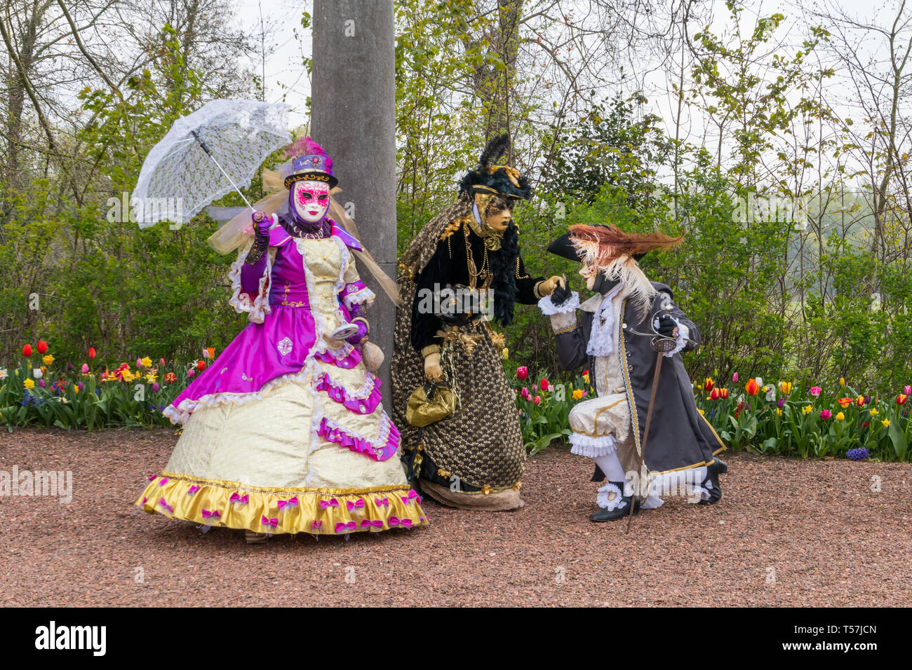 Floralia 2019 event at the castle of Grand Bigard Stock Photo - Alamy