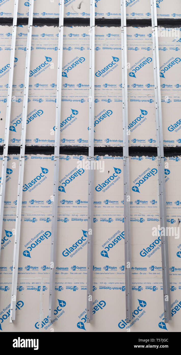 Concrete wall battens hi-res stock photography and images - Alamy