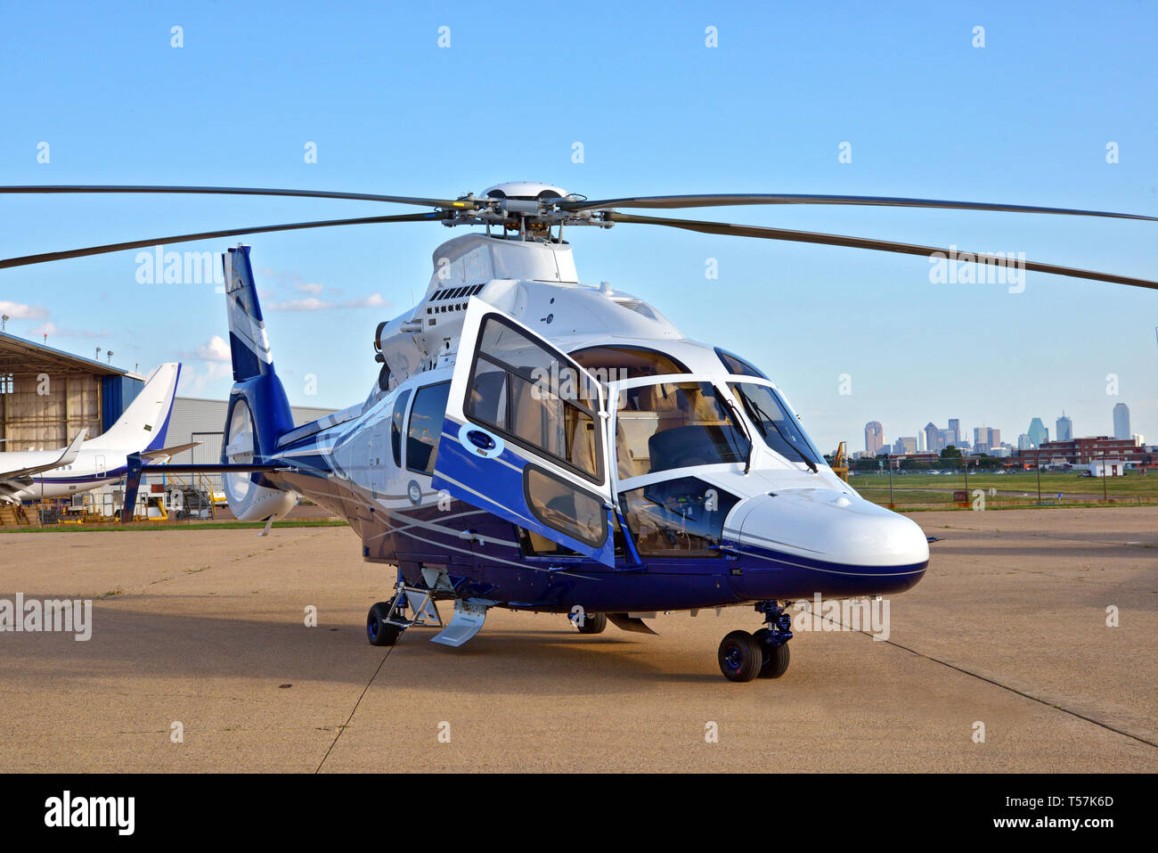 Corporate executive Helicopter Stock Photo - Alamy