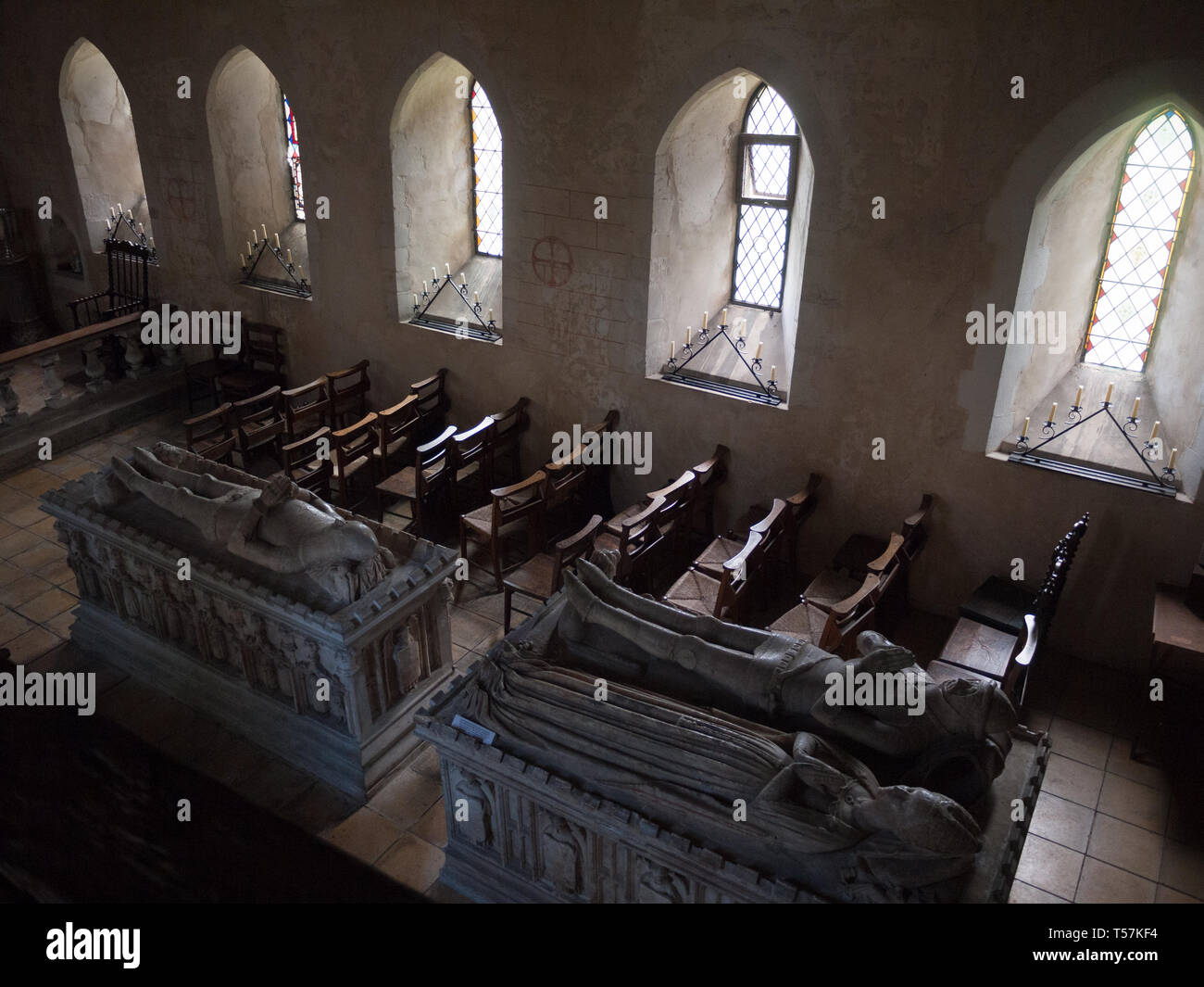 Inside St Stephens Chapel Barn chairs light windows special; Bures ...