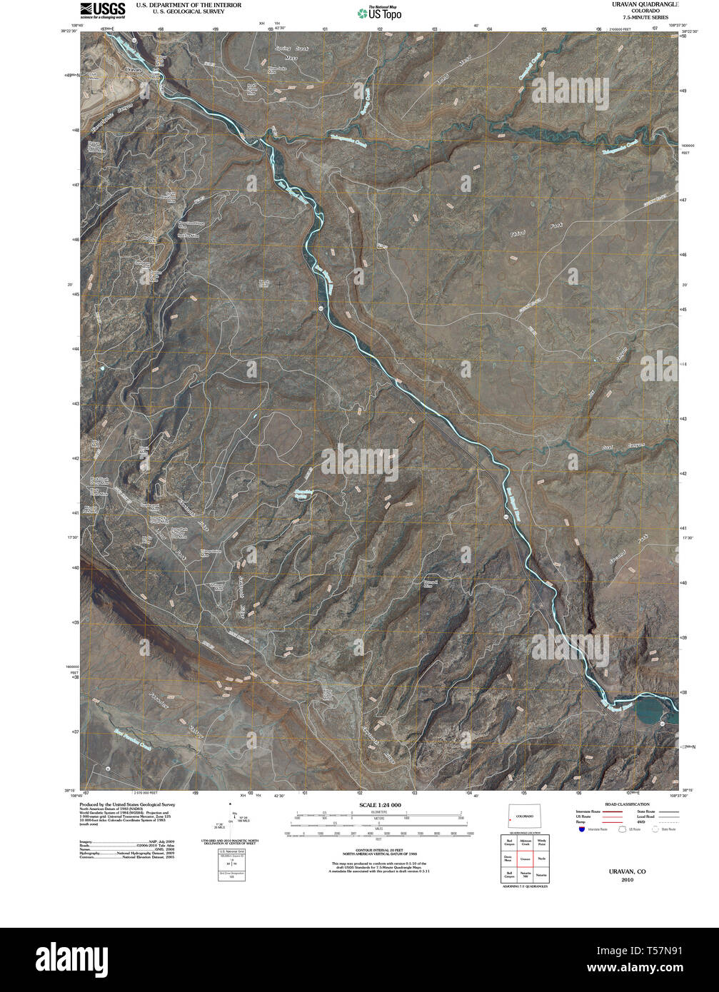 Uravan colorado hi-res stock photography and images - Alamy