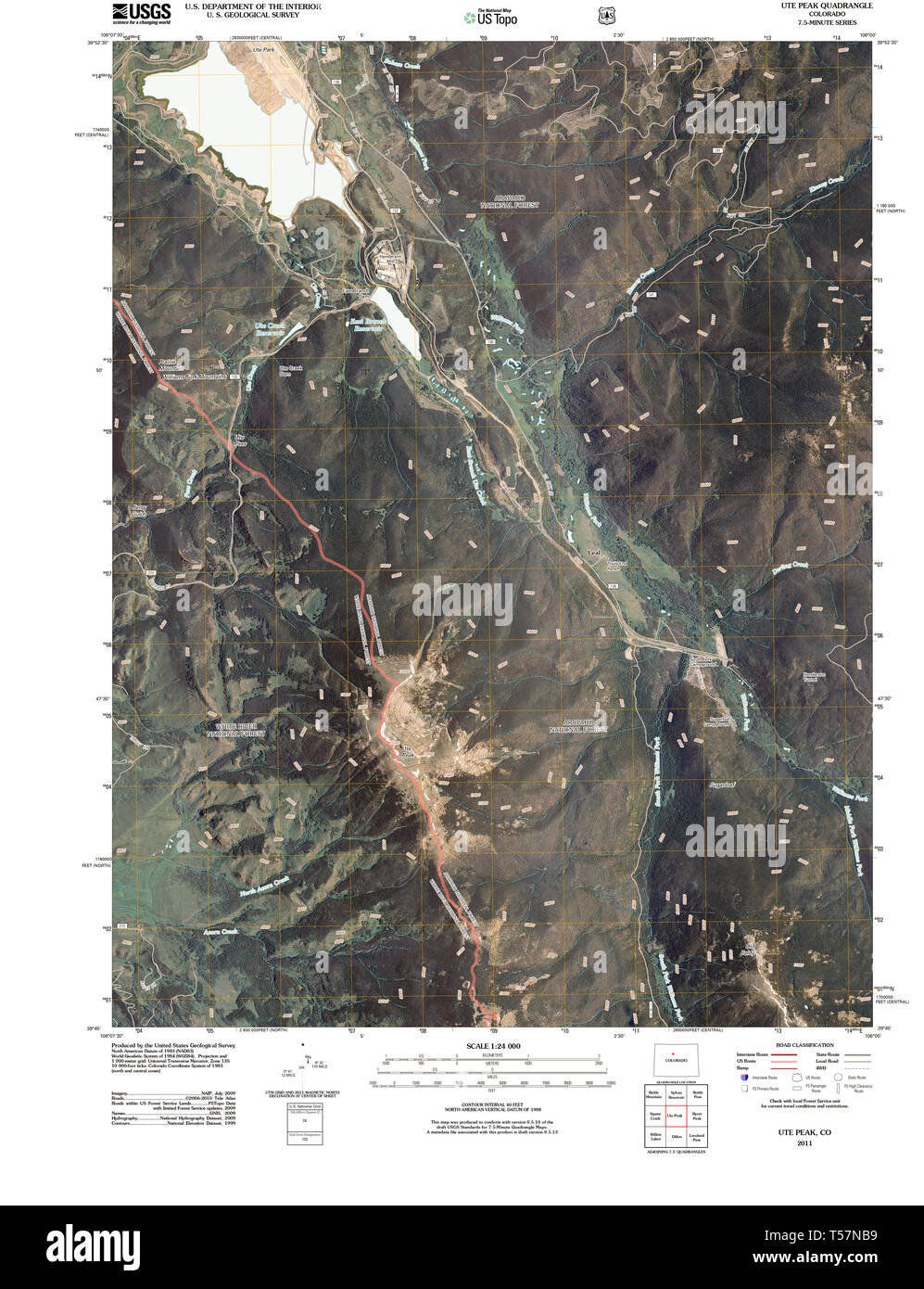 Ute peak hi-res stock photography and images - Alamy