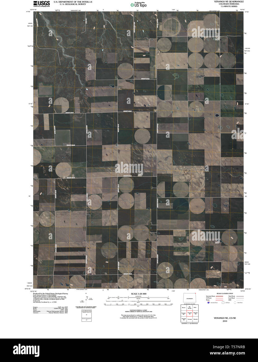 Map of venango hi-res stock photography and images - Alamy