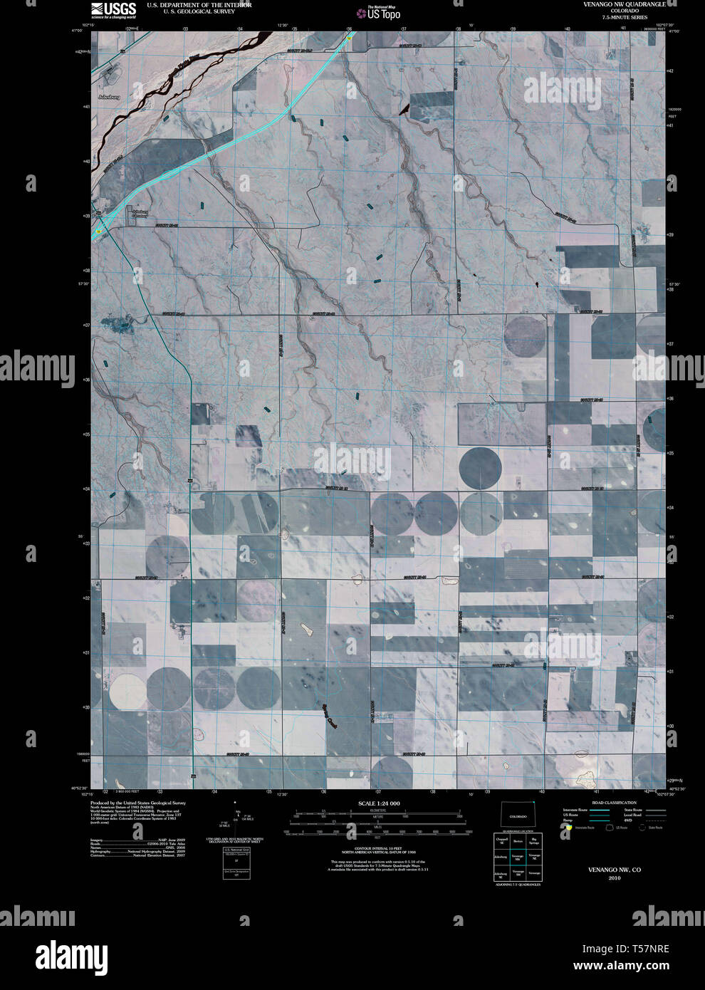 Map of venango hi-res stock photography and images - Alamy