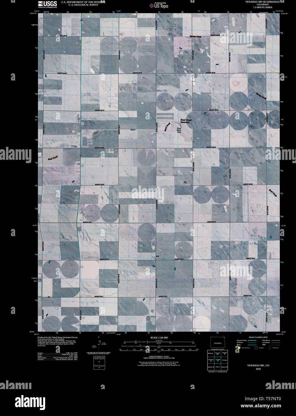 Map of venango hi-res stock photography and images - Alamy