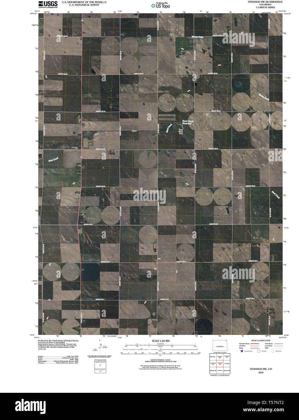 Map of venango hi-res stock photography and images - Alamy