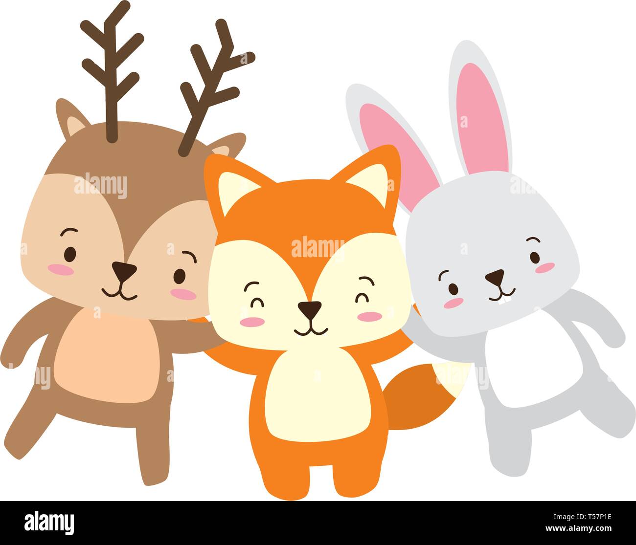 cute animal cartoon Stock Vector Image & Art - Alamy