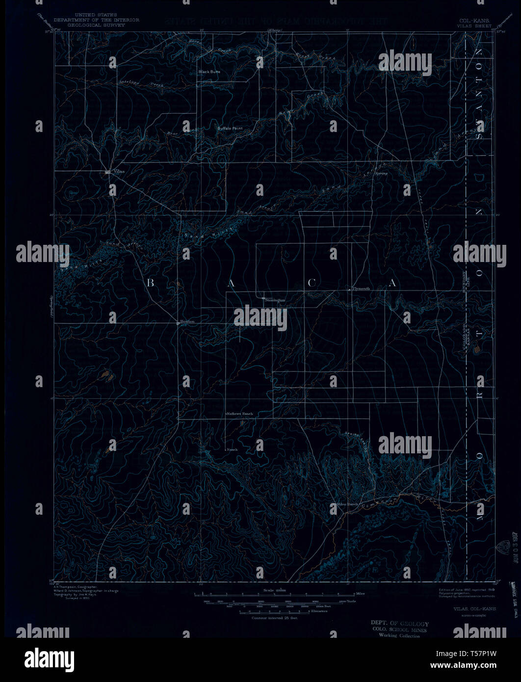 Vilas map hi-res stock photography and images - Alamy