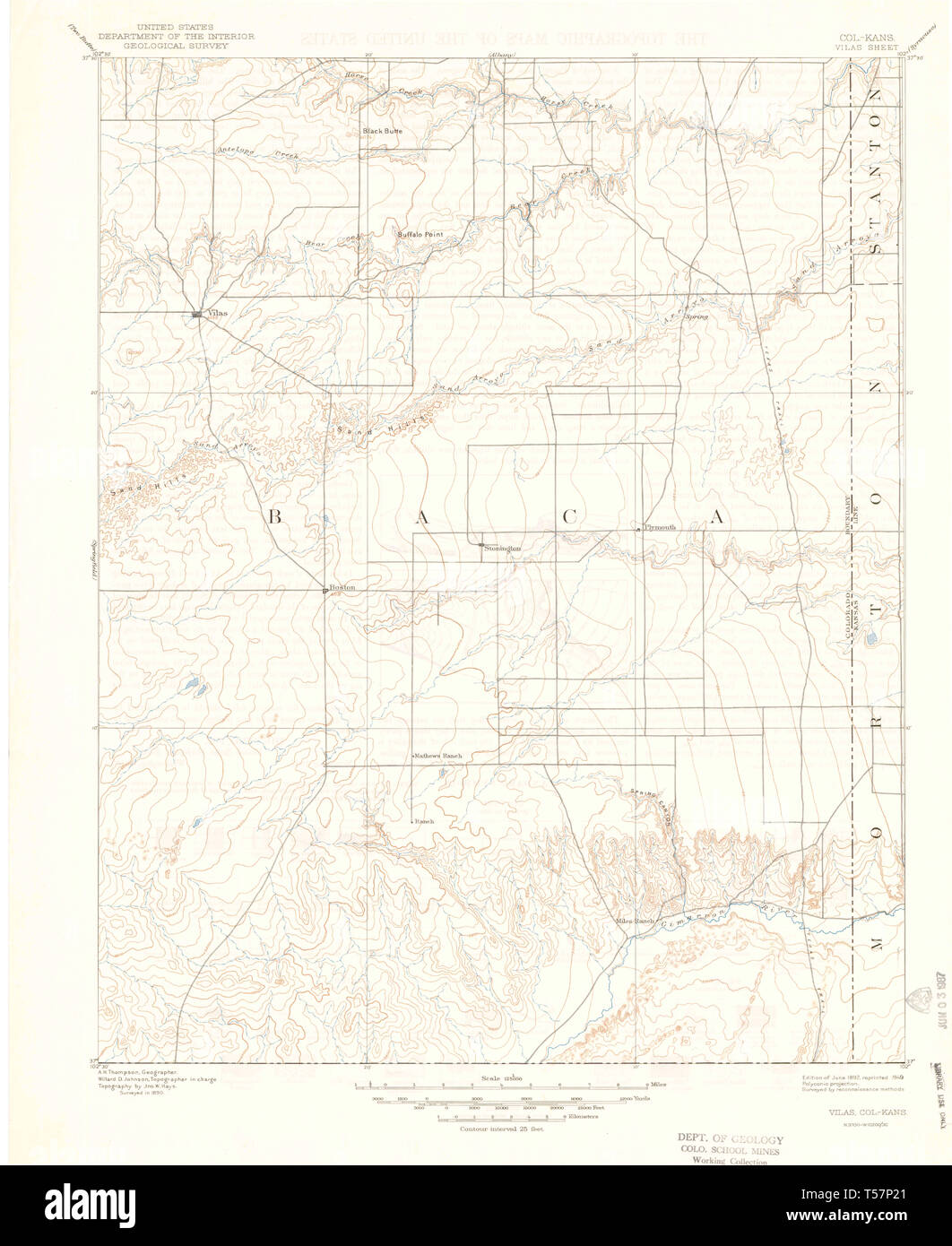 Vilas map hi-res stock photography and images - Alamy