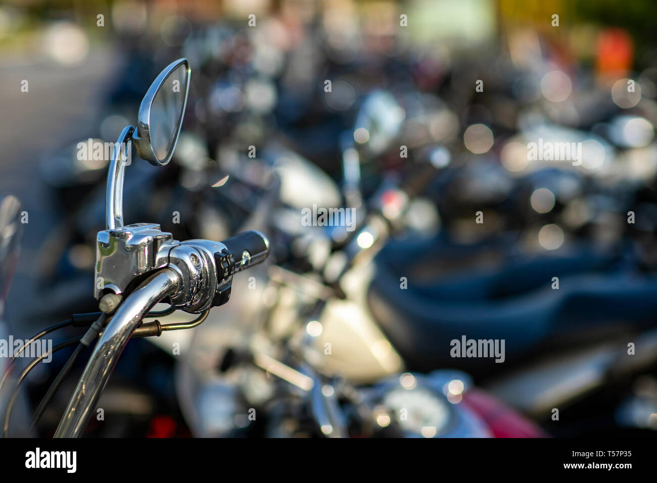 Chromed Handlebar High Resolution Stock Photography and Images - Alamy