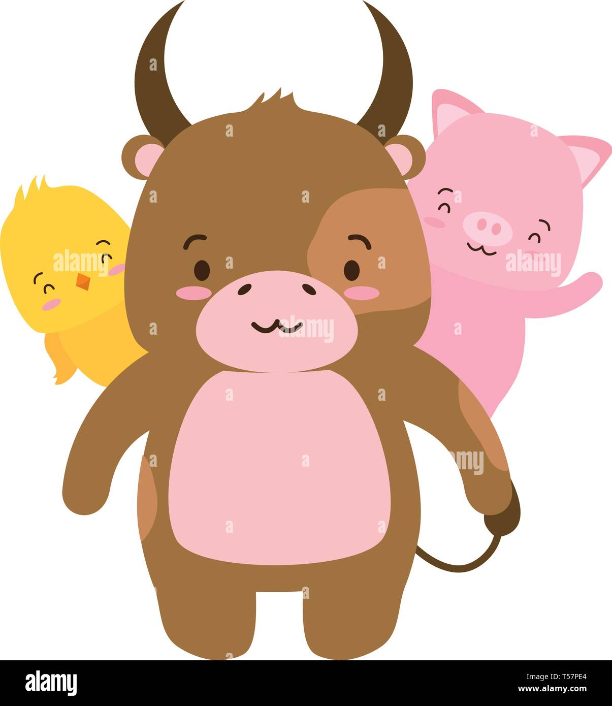 cute animal cartoon Stock Vector Image & Art - Alamy