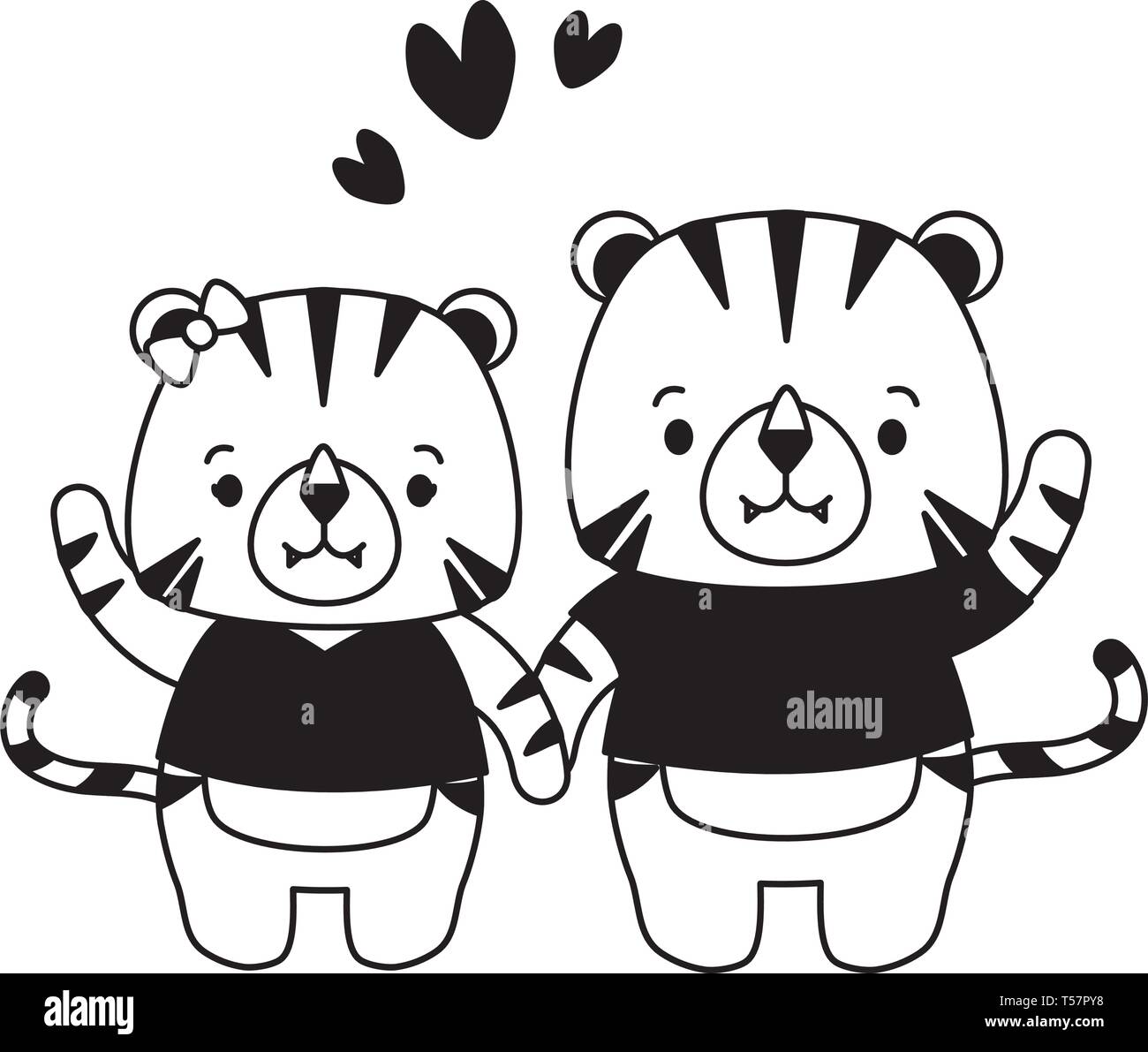 cute animal cartoon Stock Vector Image & Art - Alamy