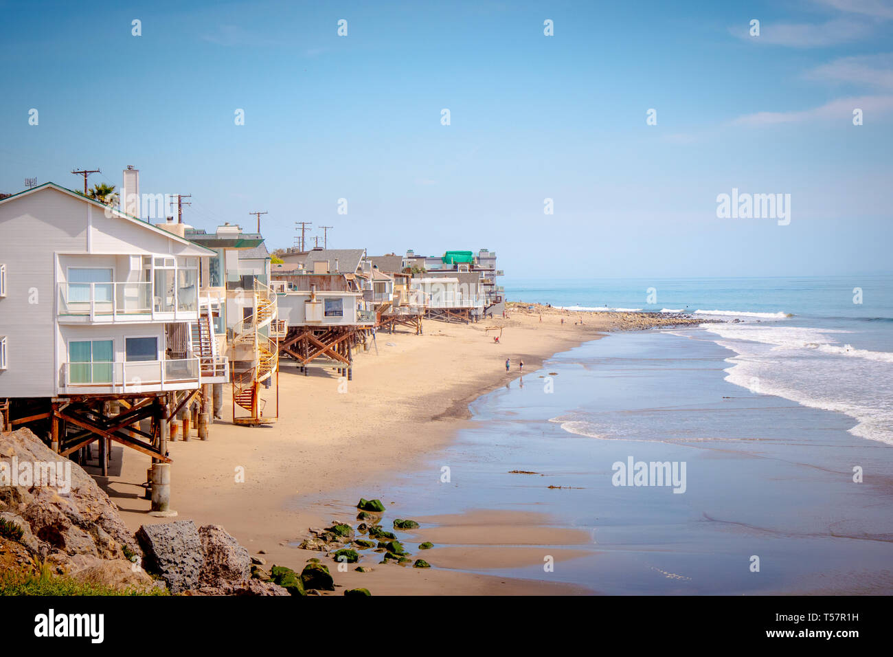 The coastline of Malibu - MALIBU, USA - MARCH 29, 2019 Stock Photo - Alamy