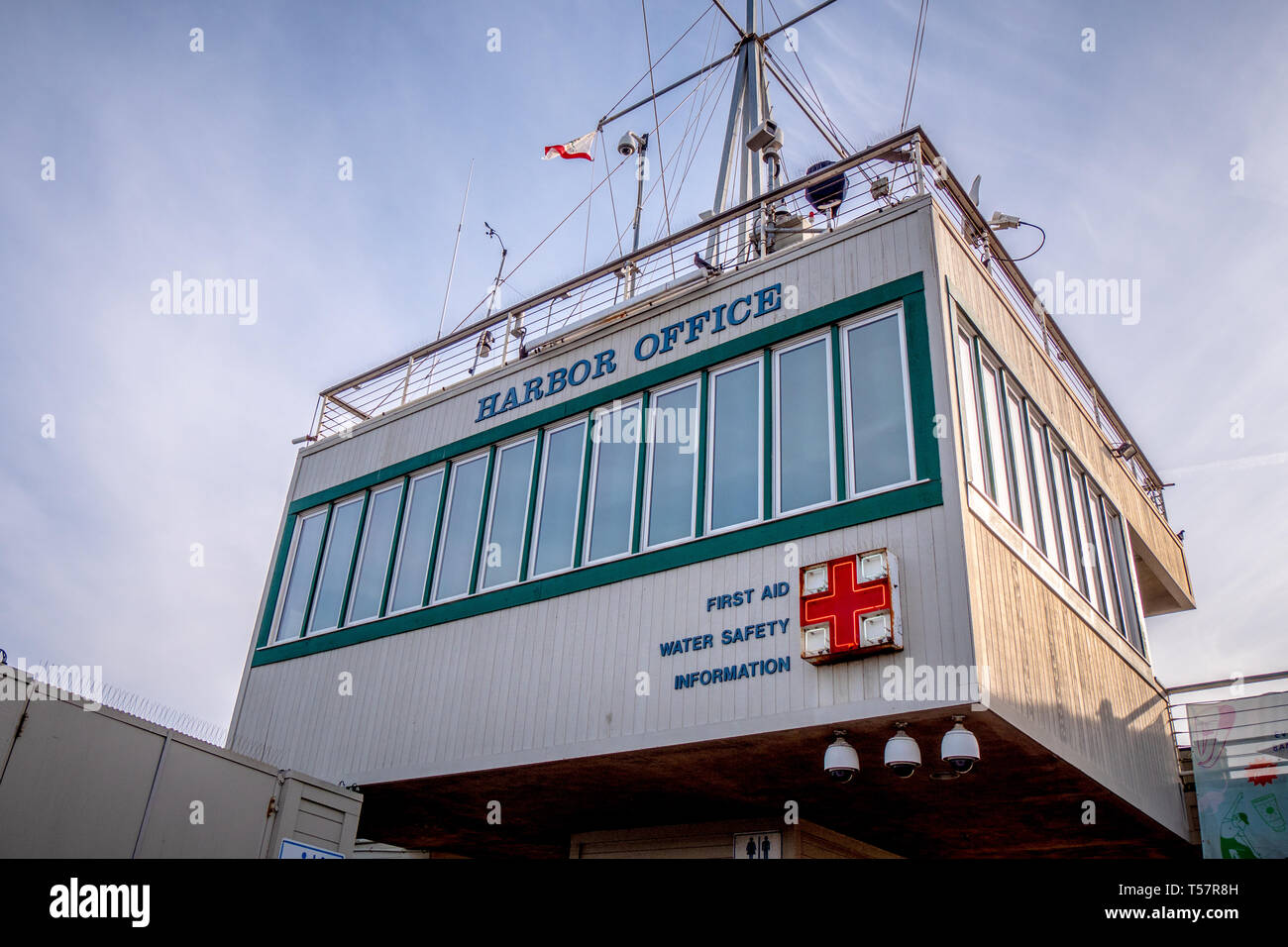 Harbor office santa monica pier hi-res stock photography and images - Alamy