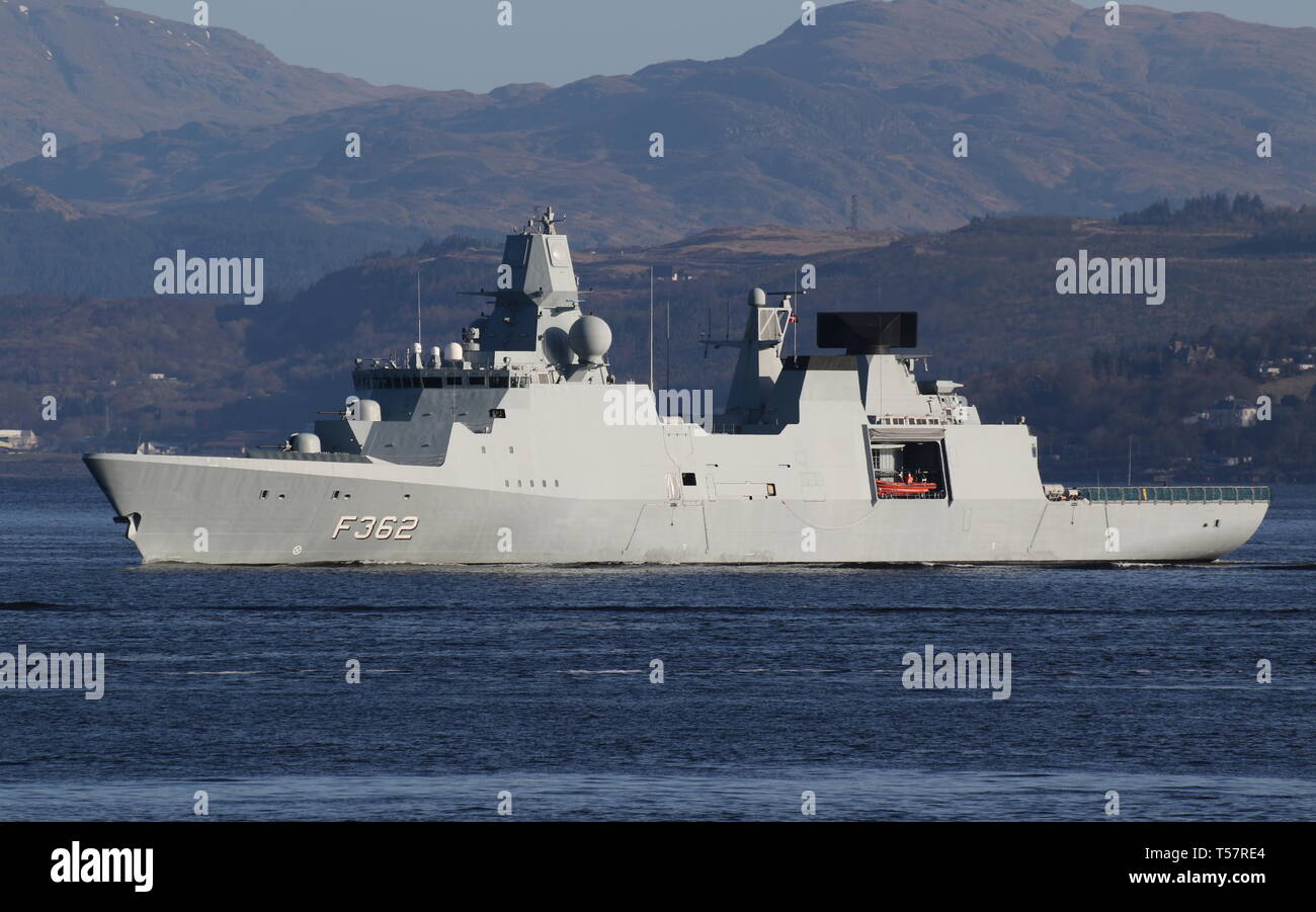 KDM Peter Willemoes (F362), an Iver Huitfeldt-class frigate operated by ...