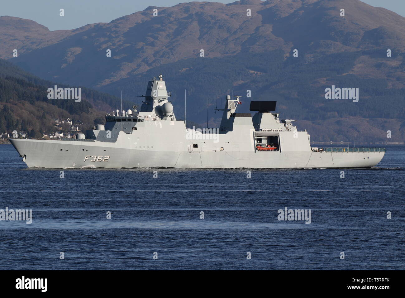 Iver huitfeldt class frigate hi-res stock photography and images - Alamy