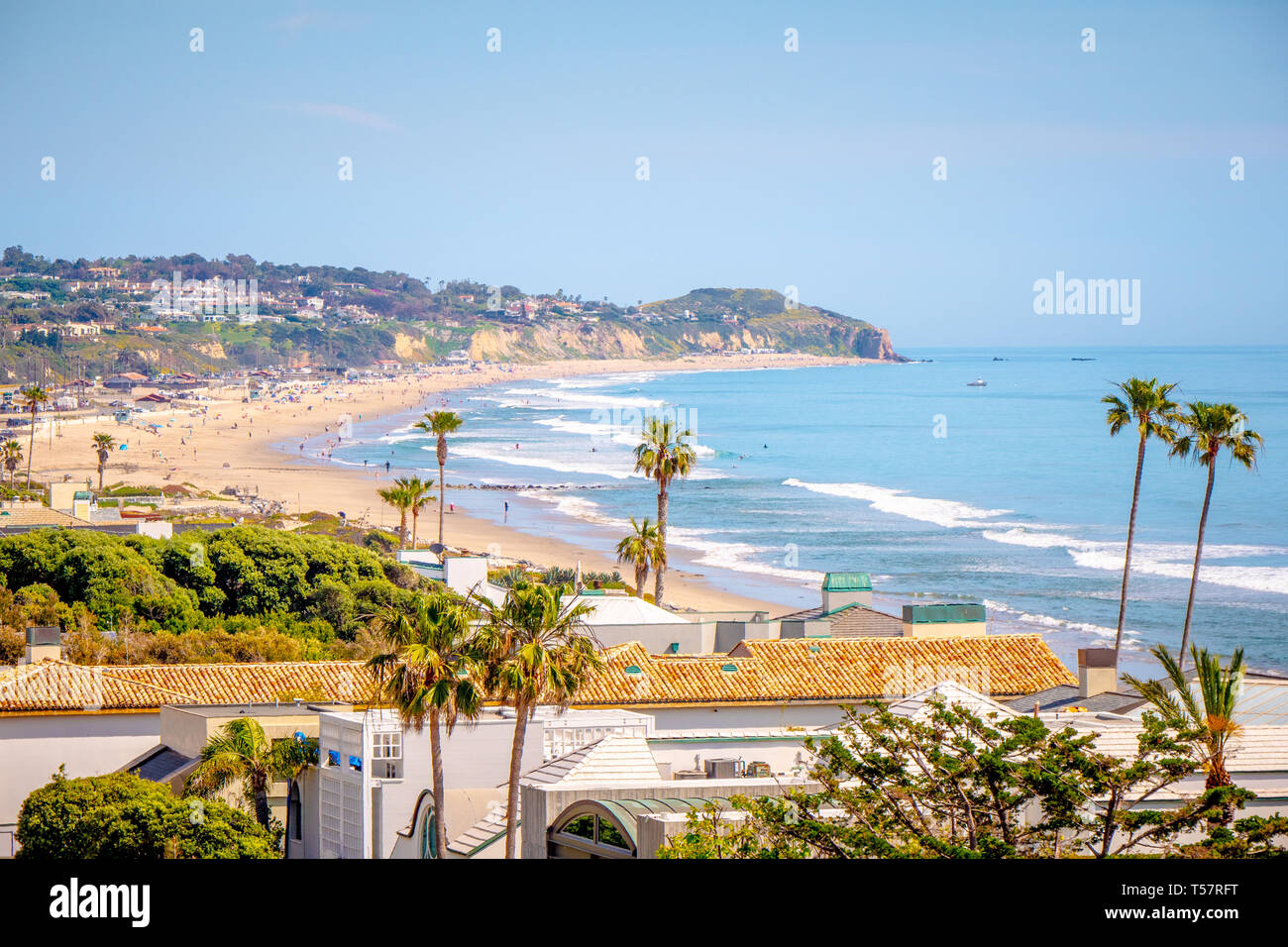 Malibu Beach at the Pacific Coast Highway - MALIBU, USA - MARCH 29 ...