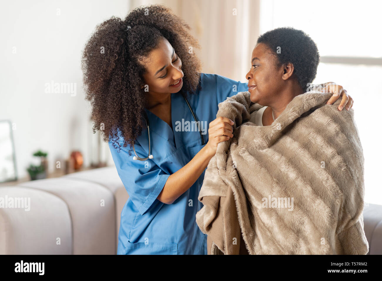 Caring comfort hi-res stock photography and images - Alamy