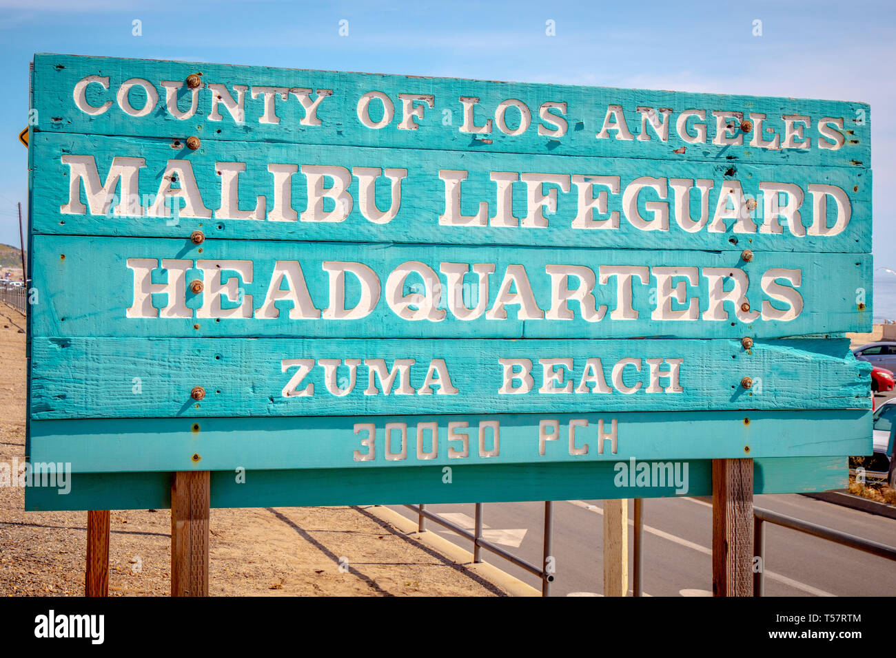 Malibu Lifeguards Headquarter at Zuma Beach - MALIBU, USA - MARCH 29 ...