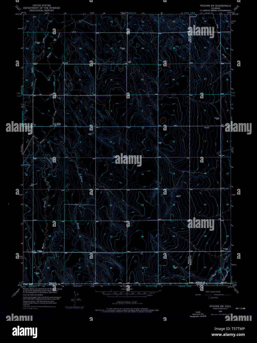 Map of wiggins hi-res stock photography and images - Alamy