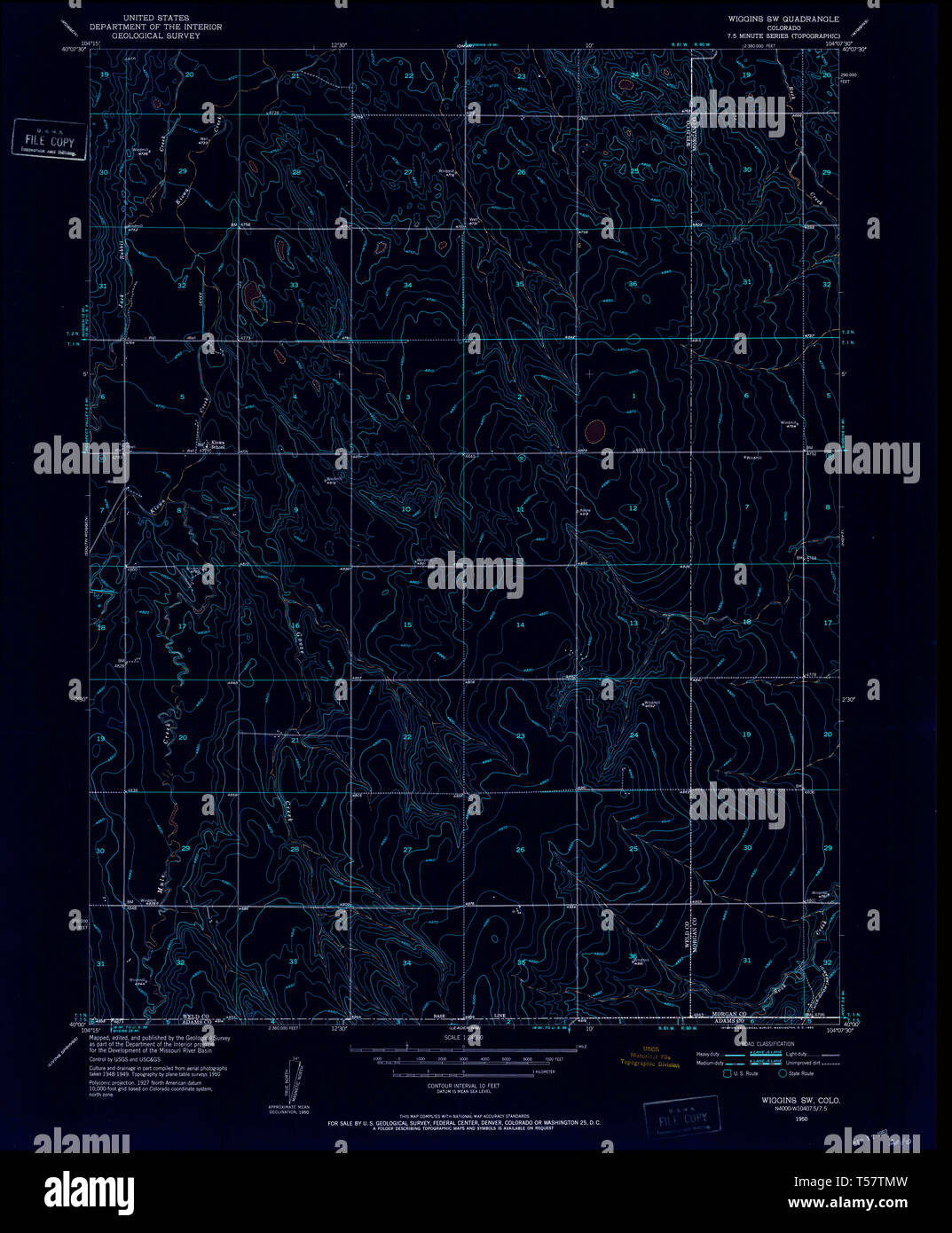 Map of wiggins hi-res stock photography and images - Alamy