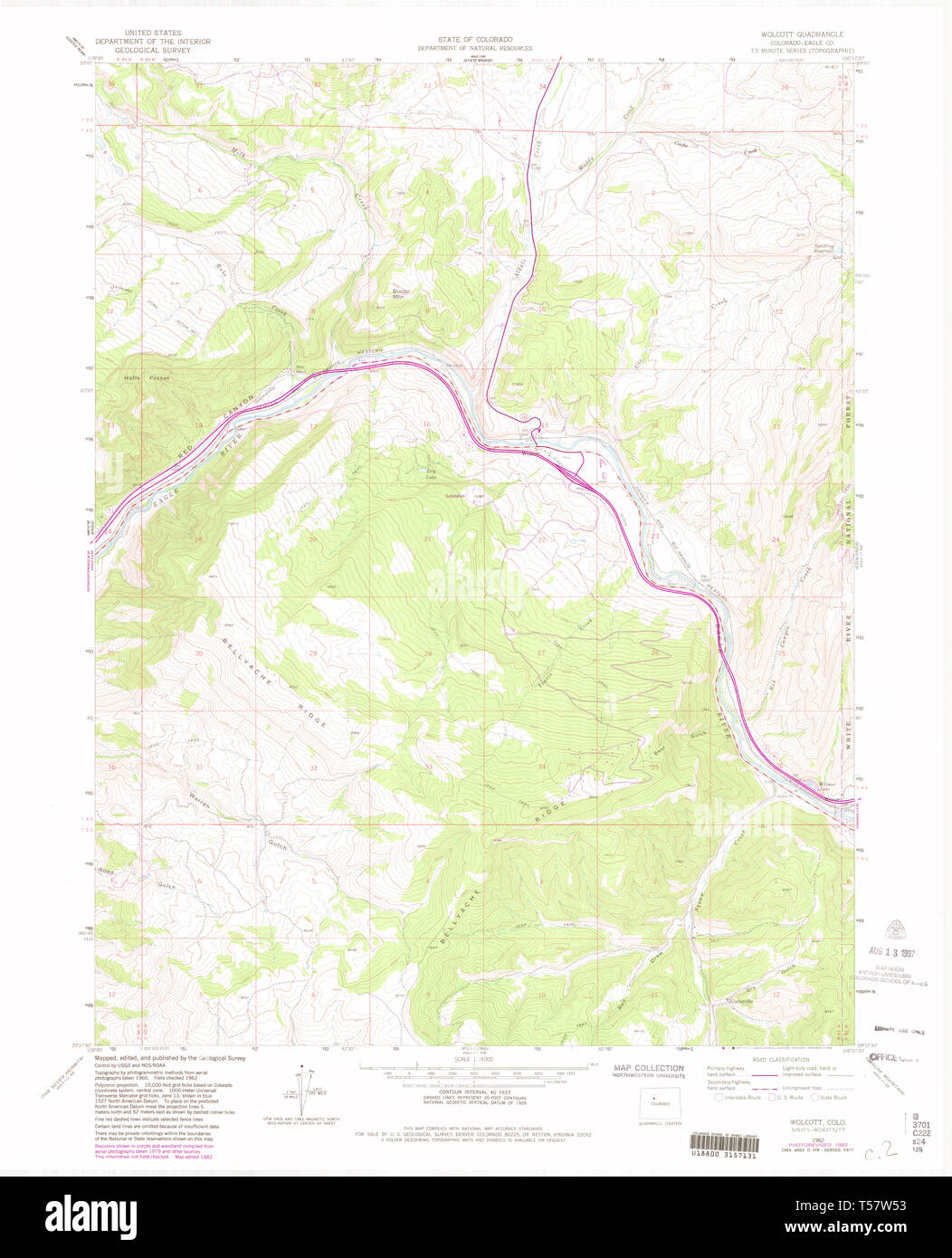 Wolcott colorado map hi-res stock photography and images - Alamy